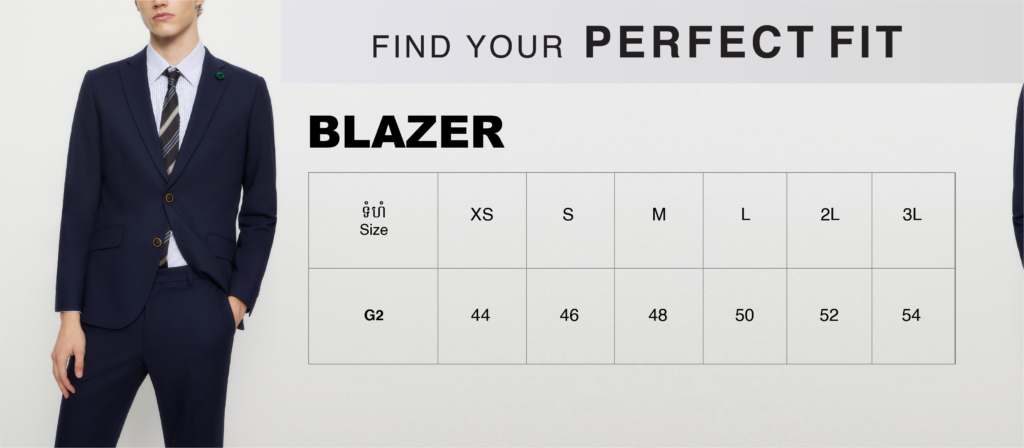 Men’s Size Guide | G2000